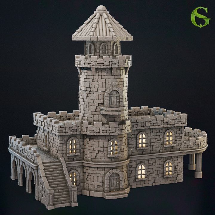 3D Printable Guard Towers by ST